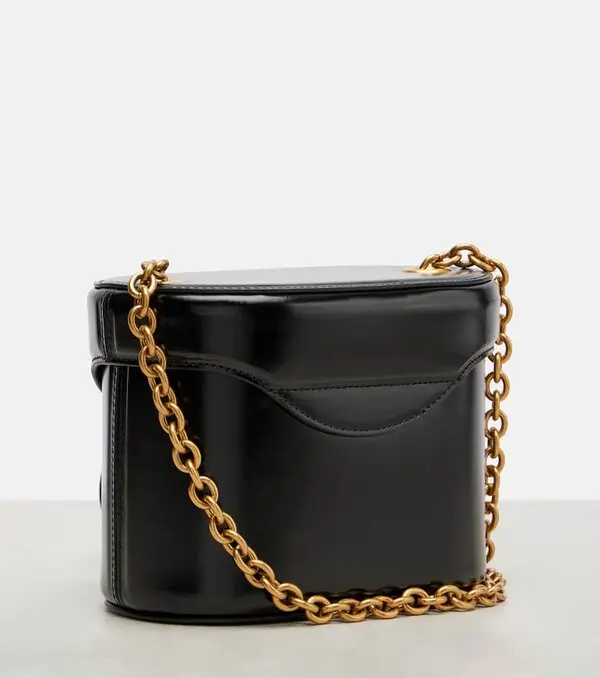 Valentino Garavani Vain Vlogo Leather Vanity Bag