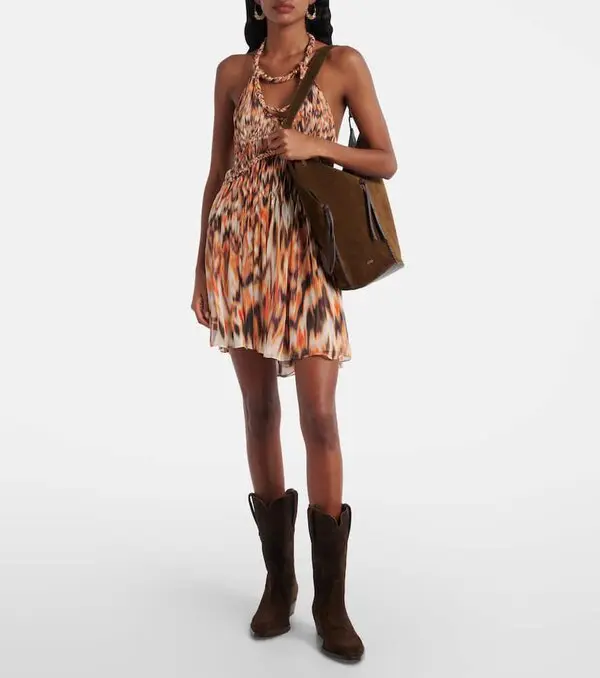 Paris Texas Hilda 35 Suede Cowboy Boots