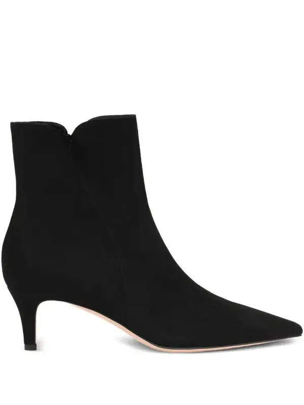 GIANVITO ROSSI 55mm Levy Ankle Boots - Black