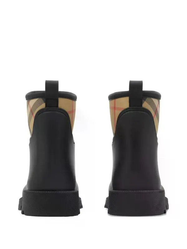 Burberry Check-detailed Rain Boots