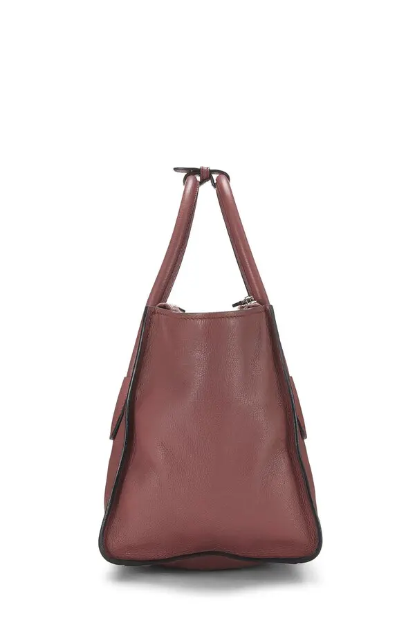 Prada Vitello Daino Trapeze Tote