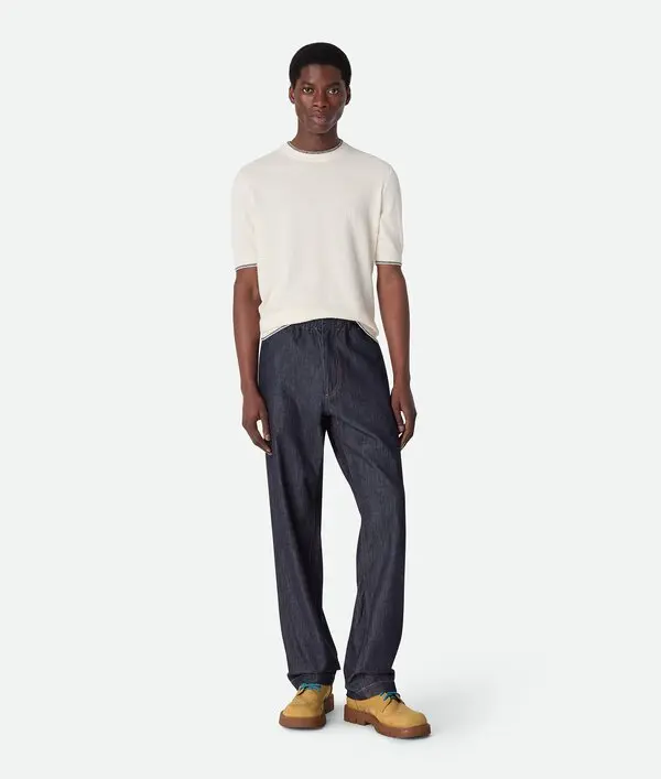 Bottega Veneta Straight Leg Jeans - Indigo