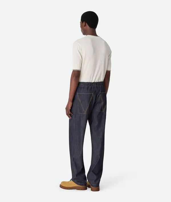 Bottega Veneta Straight Leg Jeans - Indigo