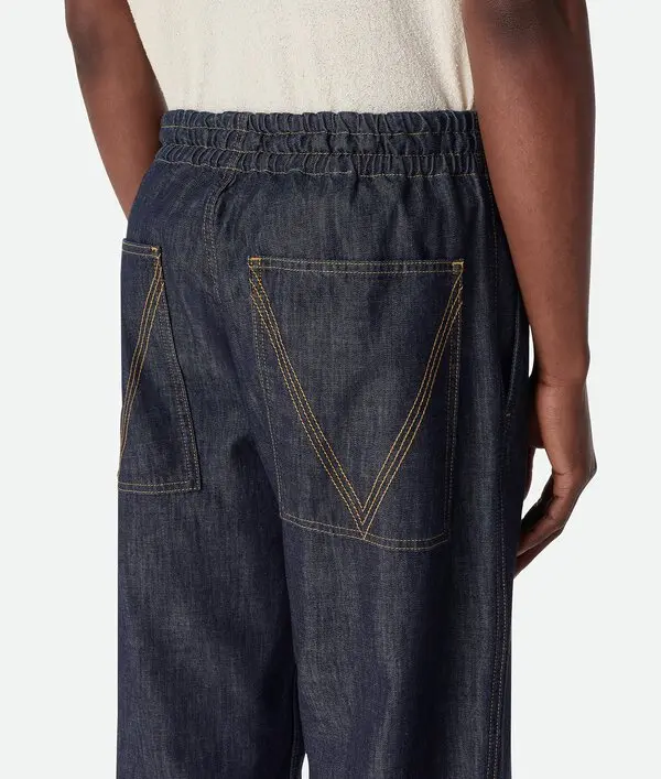 Bottega Veneta Straight Leg Jeans - Indigo