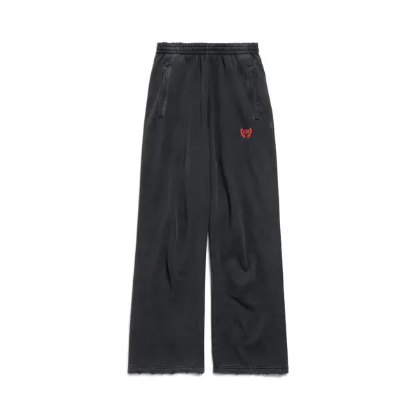 パンツ BALENCIAGA 25SS Laurel Baggy Sweatpants Balenciaga Laurel Classic Baggy Sweatpants - Black | Editorialist