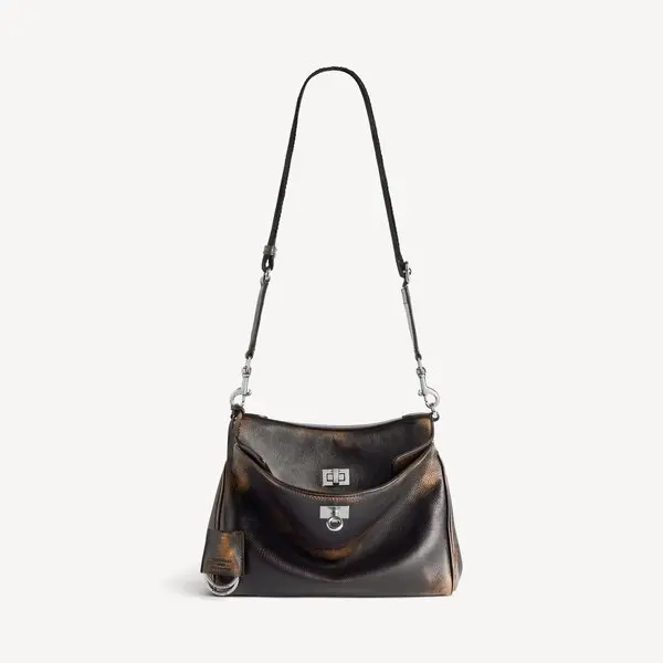 Balenciaga Rodeo Messenger Bag - Brown