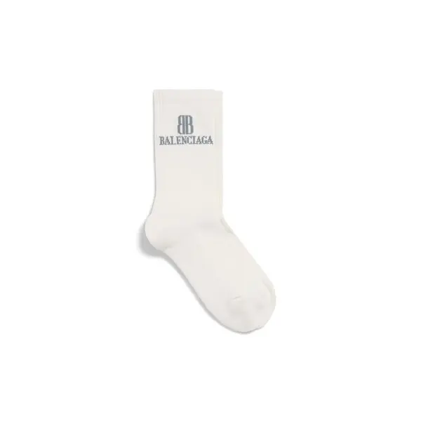 Balenciaga Nano Bb Socks - White