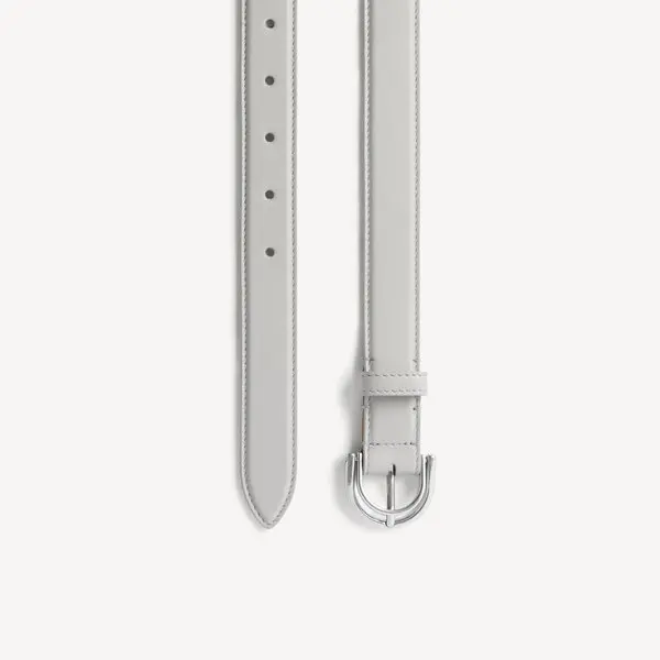 Balenciaga Rodeo Belt - Grey & Silver