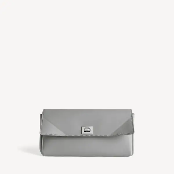 Balenciaga Rodeo Continental Wallet - Grey & Silver
