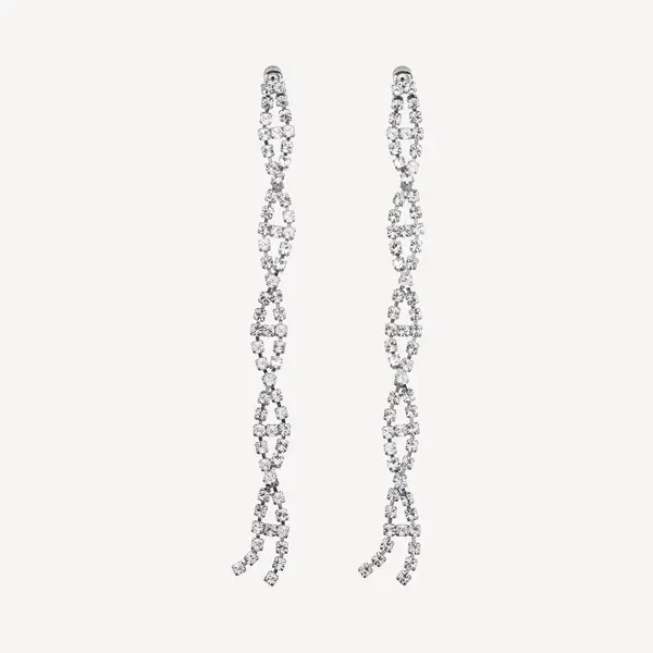 Balenciaga Riviera Earrings - Silver