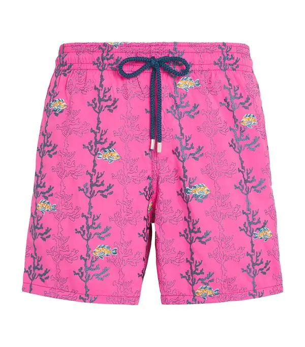 Vilebrequin Embroidered Swim Shorts - Pink