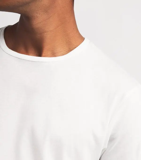 Sunspel Cotton Sea Island T-shirt - White