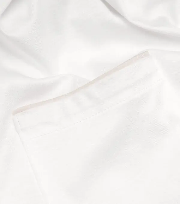 Eleventy Pocket-detail T-shirt - White