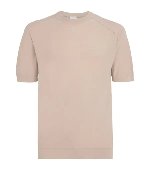 Eleventy Cotton Knitted T-shirt