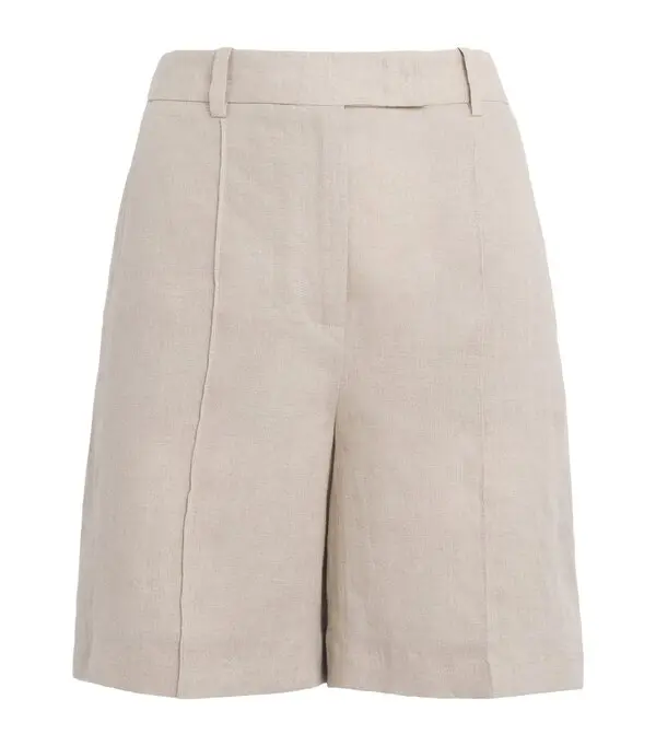 Eleventy Linen Bermuda Shorts