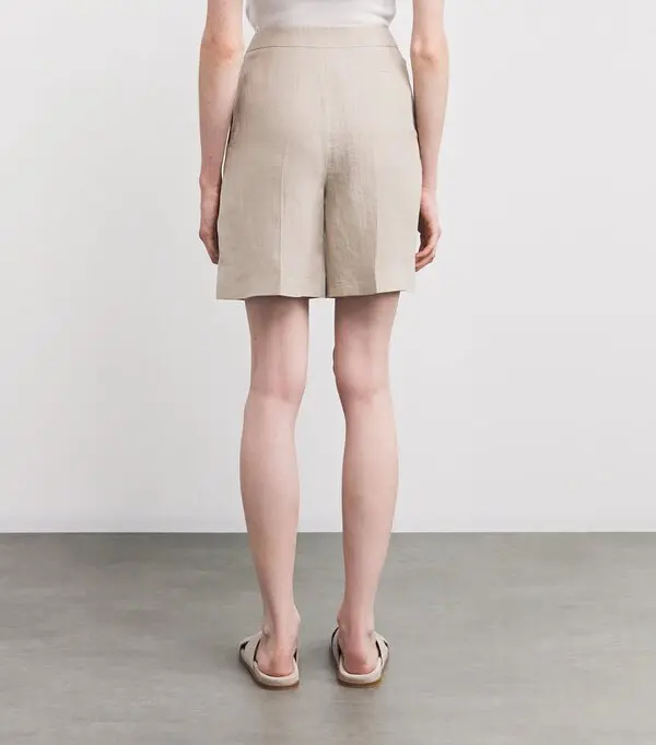 Eleventy Linen Bermuda Shorts