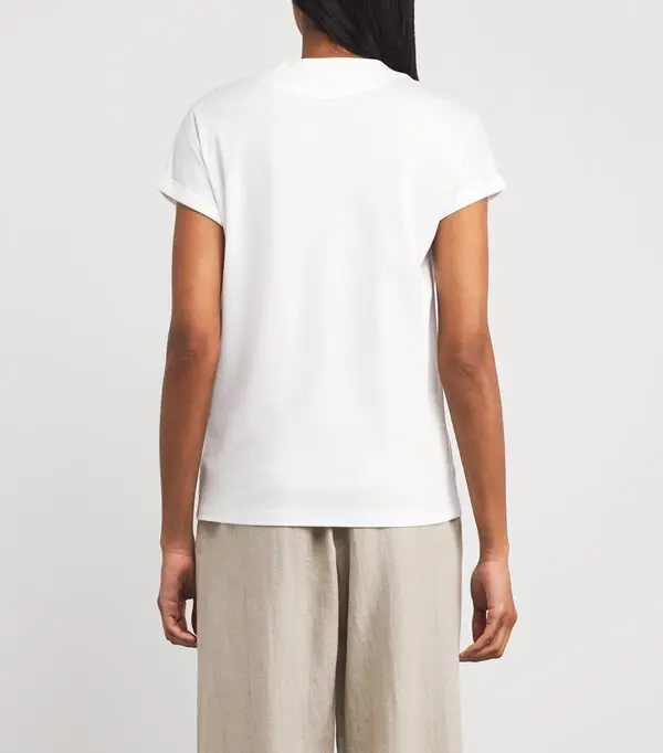 Eleventy Pocket-detail Short-sleeve T-shirt - White