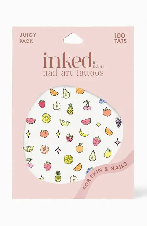 INKED BY DANI Juicy Nail Art Tattoos - Multi