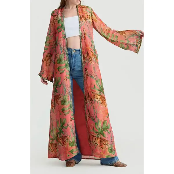 HOLICHIC Shira Tiger Print Duster