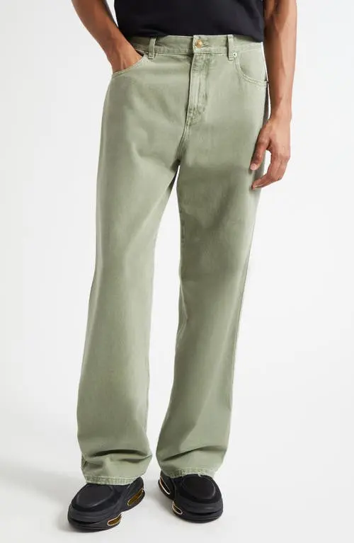Balmain Loose Fit Trousers - Kaki
