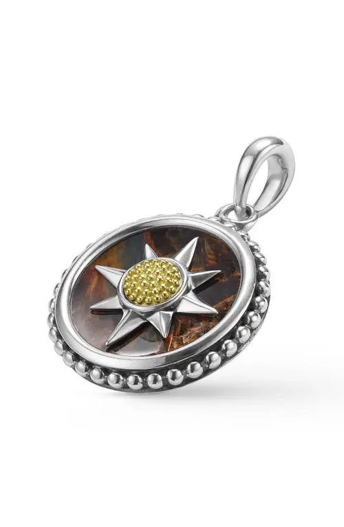 Lagos Anthem Small Pietersite Sunburst Amulet
