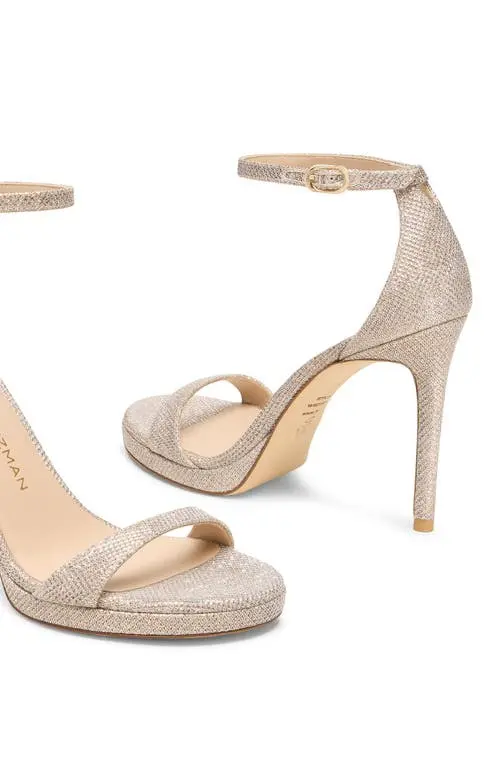 STUART WEITZMAN Nudist Platform Sandal - Poudre