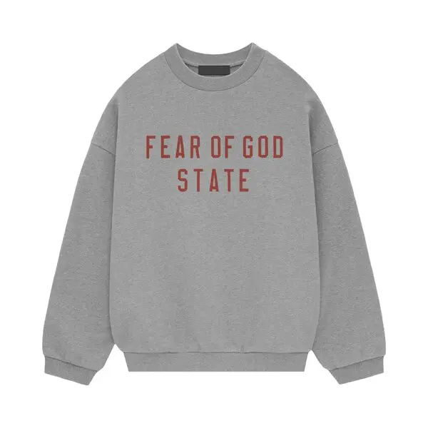 Fear Of God Fleece Crewneck - Grey