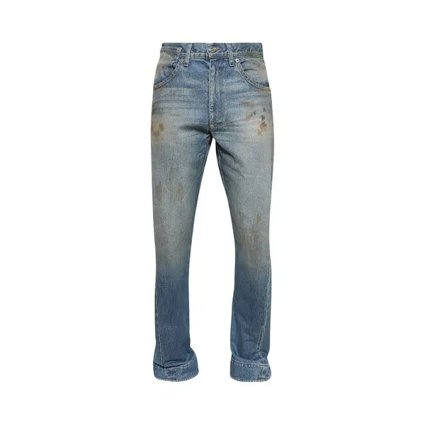 GALLERY DEPT. Zip Denim Jeans