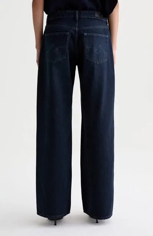 Ag Adria Low Rise Wide Leg Jeans - Flashlight