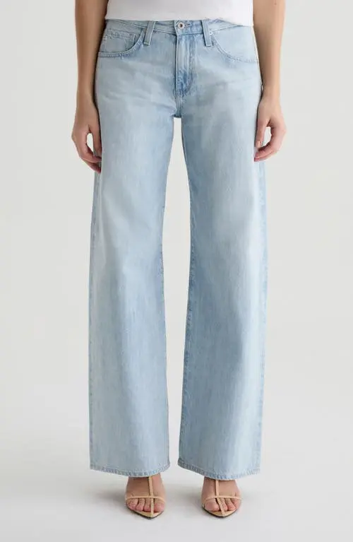 Ag Adria Low Rise Wide Leg Jeans