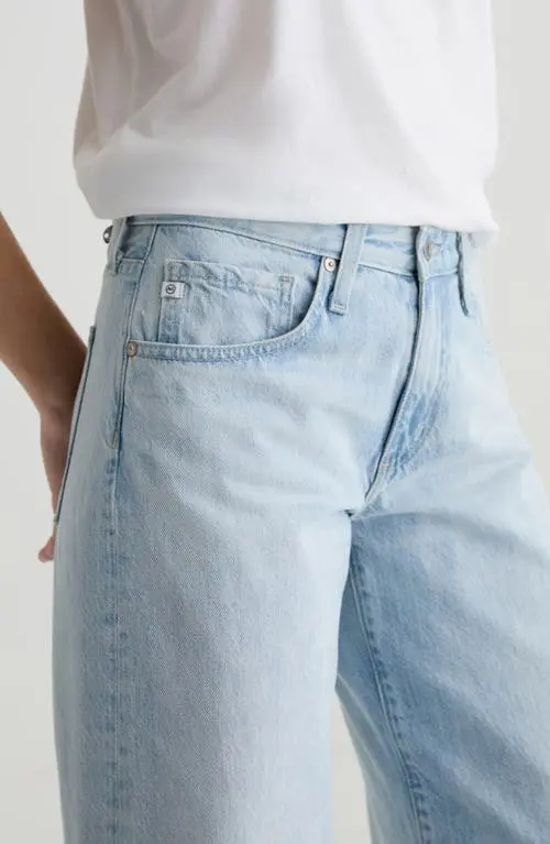 Ag Adria Low Rise Wide Leg Jeans