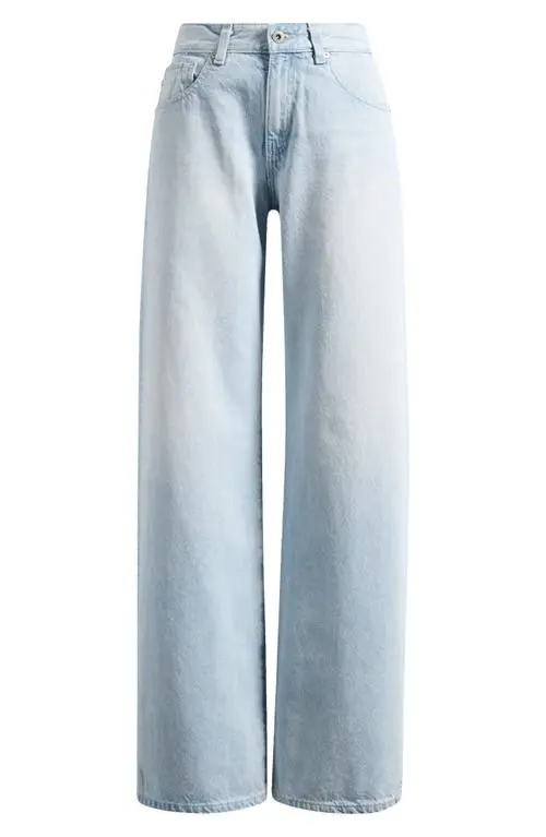 Ag Adria Low Rise Wide Leg Jeans