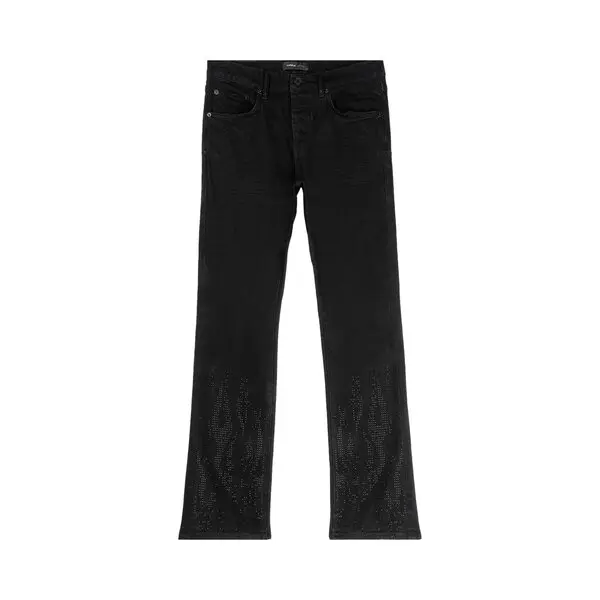 PURPLE BRAND Flamed Flare Jeans