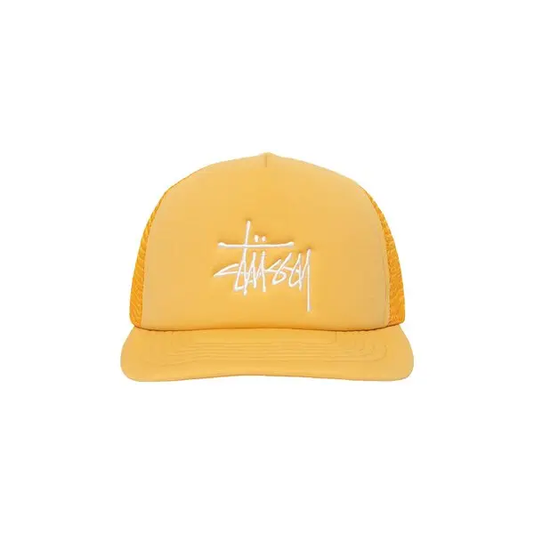 StÜssy Big Basic Trucker Cap - Yellow