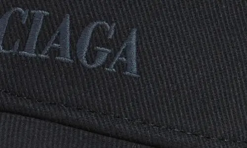 Balenciaga Nano Logo Embroidered Baseball Cap
