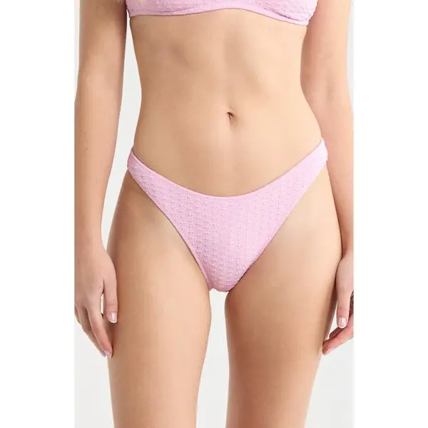 Roxy Haliewa Scoop Front Bikini Bottoms - Lilac Sach