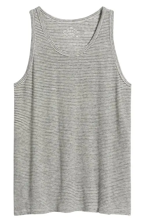 ALEX CRANE Linen Tank - Lines
