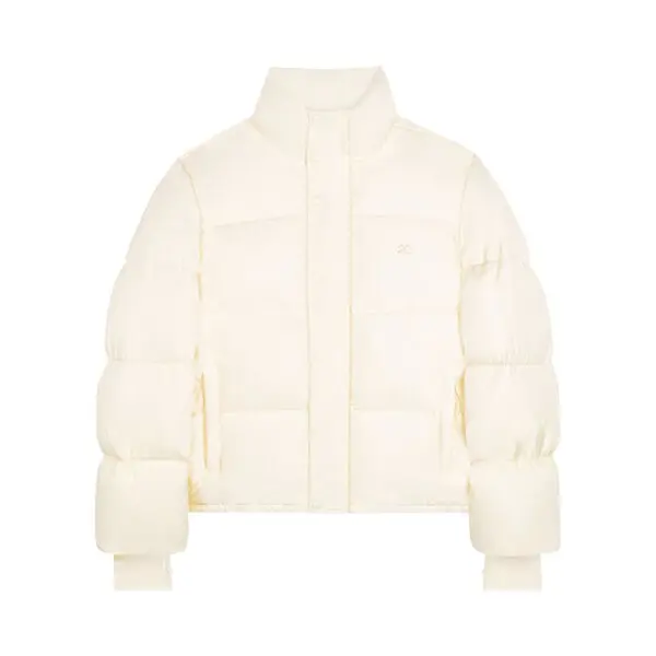 COURREGES Nylon Puffer Jacket