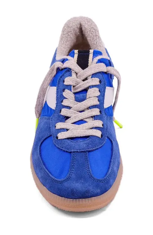 SHU SHOP Sylvia Lace-up Sneakers - Blue Suede