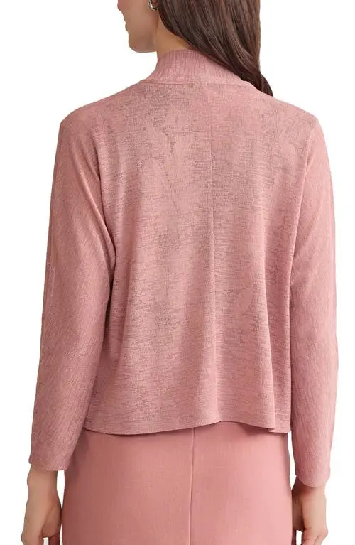 KASPER Dolman Knit Cardigan Sweater - Tearose