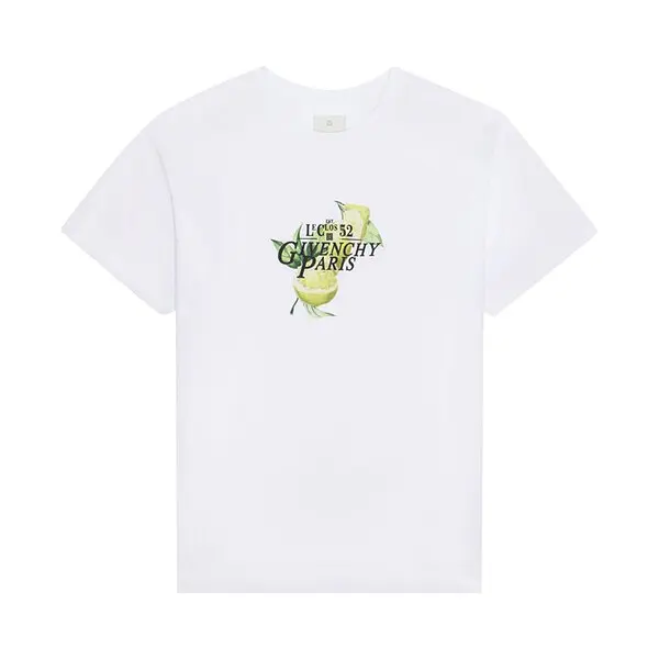 Givenchy Logo Printed T-shirt - White