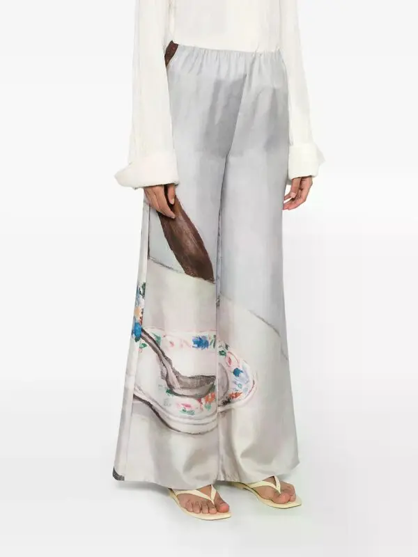 Nanushka Milon Flared Trousers