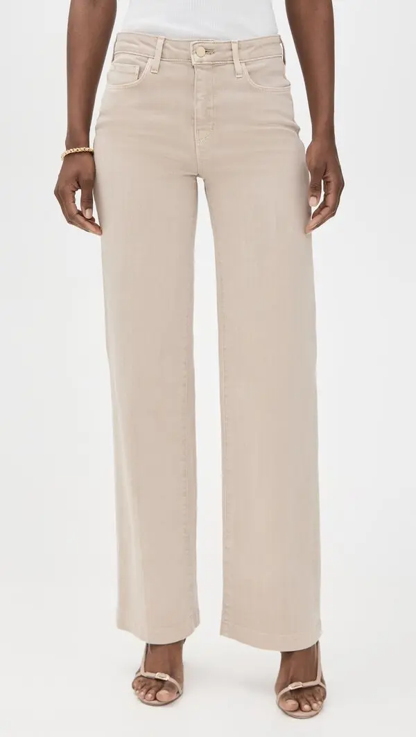L'Agence Scottie High-rise Wide-leg Jeans