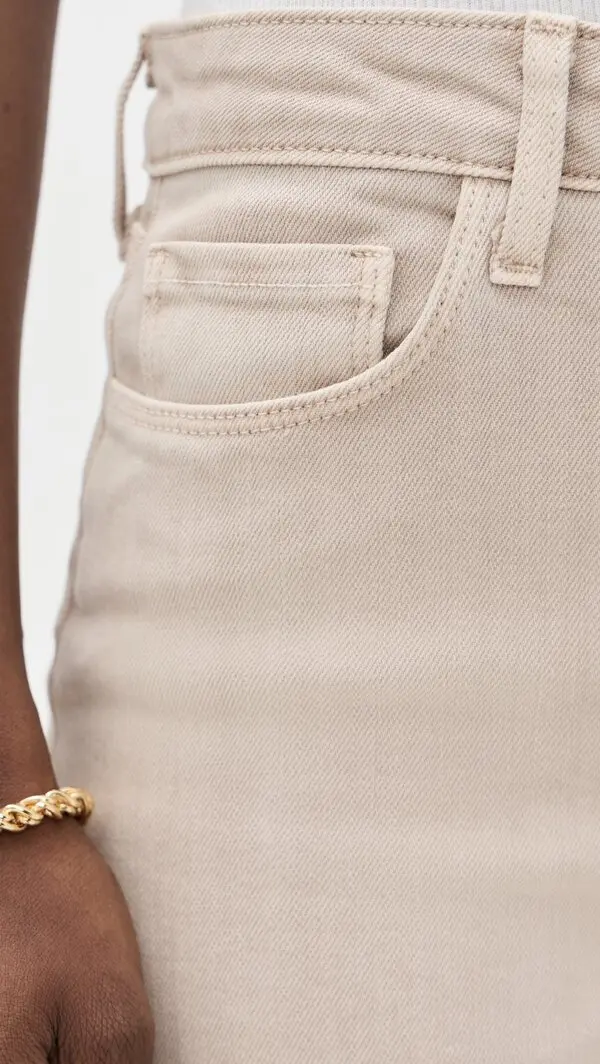 L'Agence Scottie High-rise Wide-leg Jeans