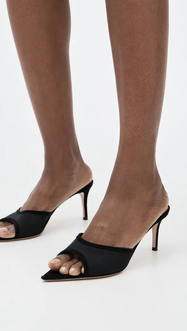 GIANVITO ROSSI Sienna 70mm Mules