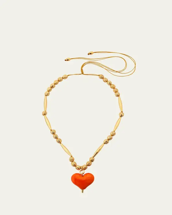 Tohum Design Cuore Necklace Iii - Gp Mandarin