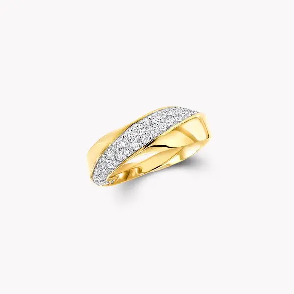 Graff Spiral Diamond Ring - Yellow Gold