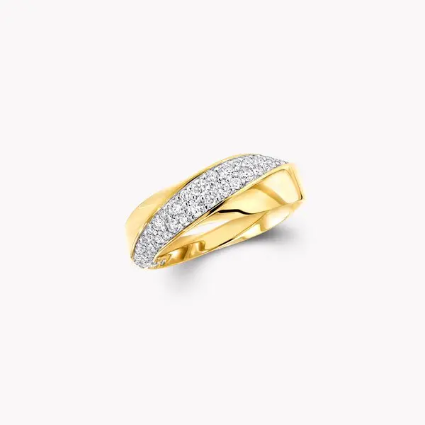 Graff Spiral Diamond Ring - Yellow Gold
