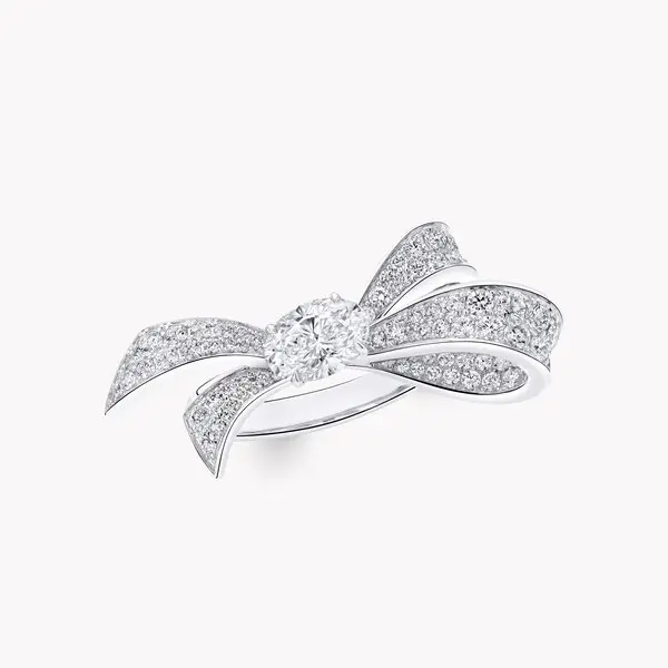 Graff Tilda's Bow Diamond Ring - White Gold