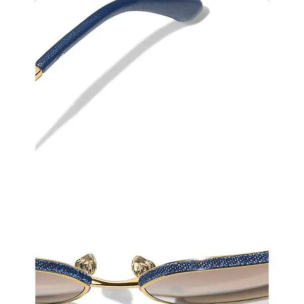 Chanel Ch4288q Square-frame Metal Sunglasses